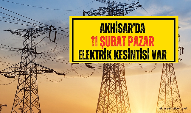 GDZ Elektrik Dağıtım Şirketi'nden Akhisar'da Elektrik Kesintisi ... GDZ Elektrik Dağıtım Şirketi'nden Akhisar'da Elektrik Kesintisi ...