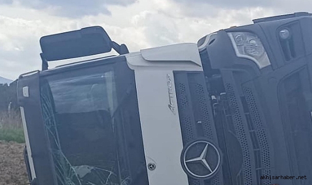 Soma'da Tanker Kazası: Sürücü Yaralandı - Yerel - Akhisar Haber Soma'da Tanker Kazası: Sürücü Yaralandı - Yerel - Akhisar Haber