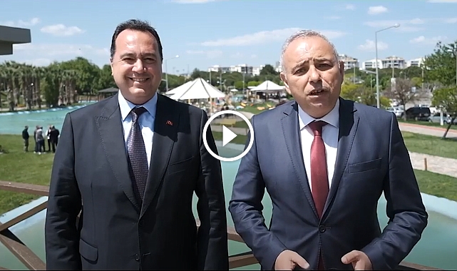 Akhisar Belediye Başkan Besim Dutlulu ve Milletvekili Bakırlıoğlu Gölet ...